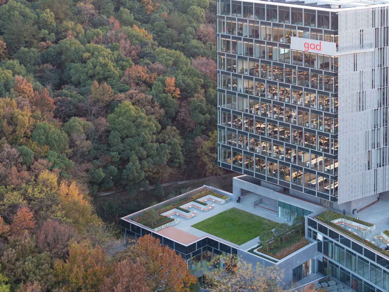 尊重城市，山境共生：gad总部大楼 / gad杰地设计 – mooool木藕设计网