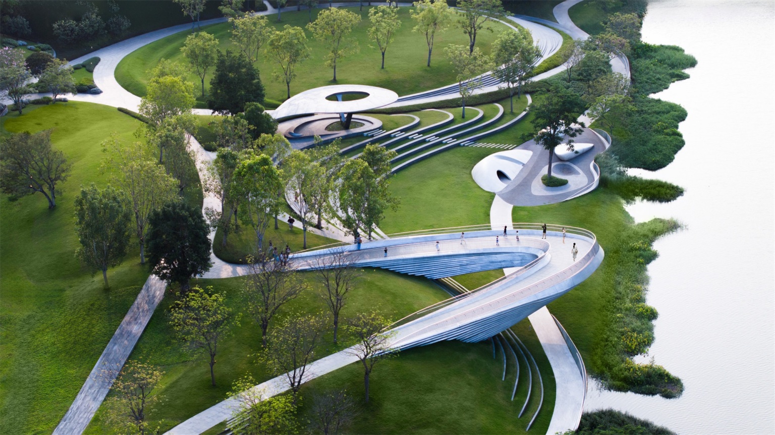 Pazhou South Waterfront Park by SWA Group – mooool