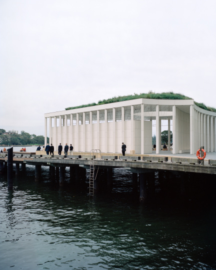 城市风景，悉尼港上的永久性公共码头亭 / BESLEY & SPRESSER – mooool木藕设计网